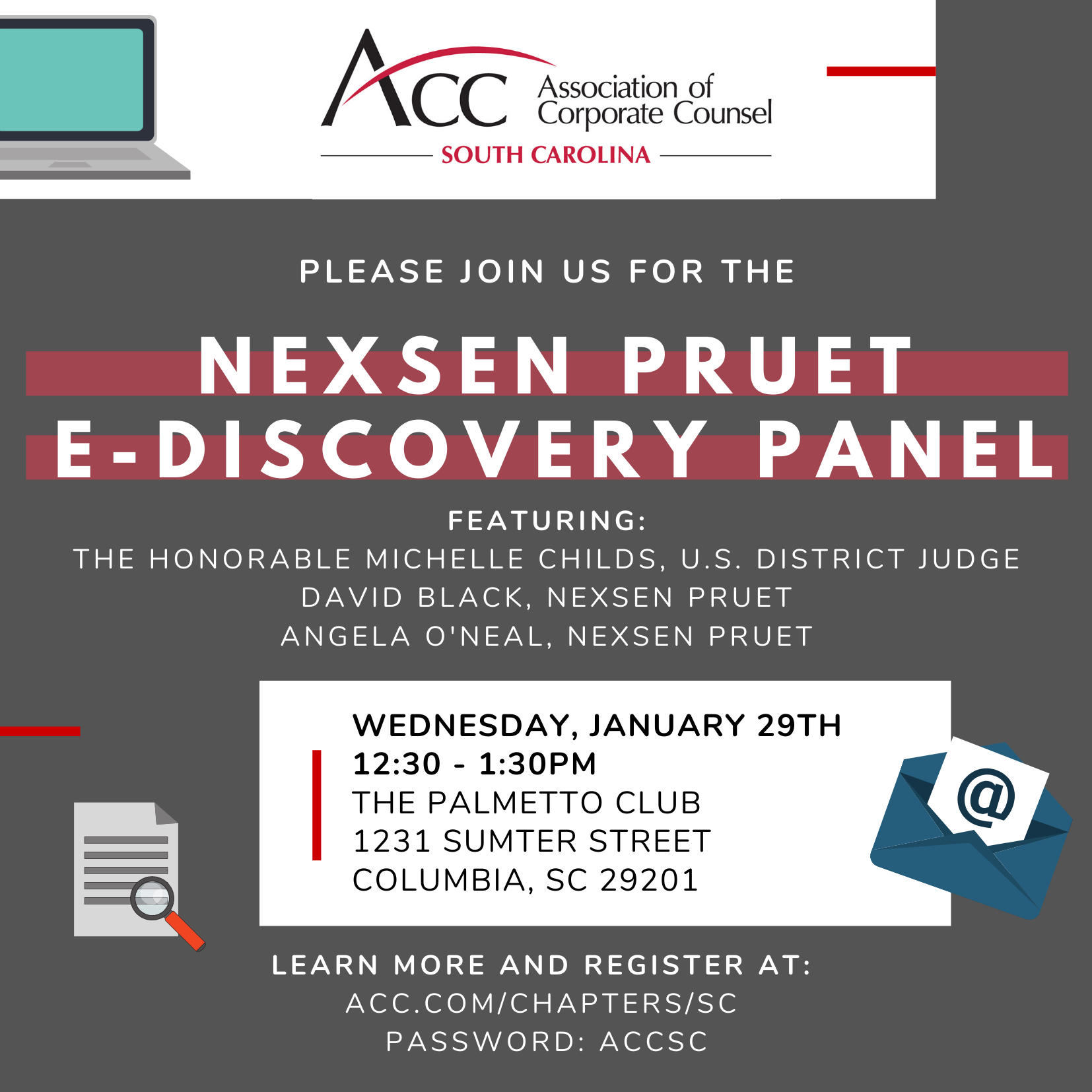 Nexsen Pruet E-Discovery Panel | Association of Corporate Counsel (ACC)