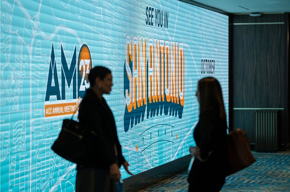 2023 ACC Annual Meeting | Association of Corporate Counsel (ACC)