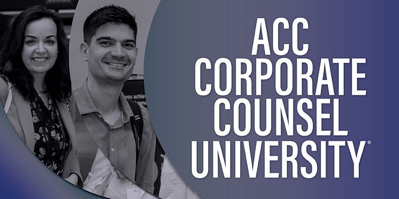 Corporate Counsel University (®) On Demand | Europe (2021-2022 ...